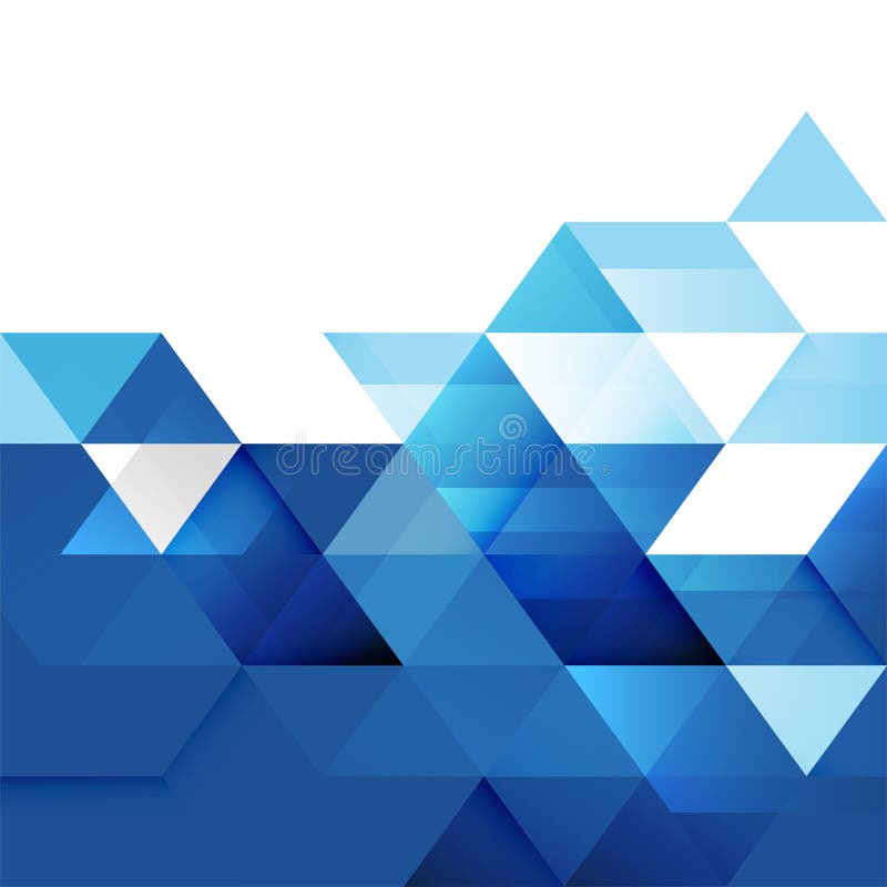 Abstract Blue Tone Geometric Layout Template and Modern Overlapping ...