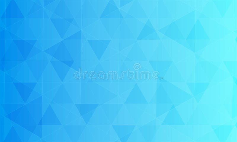 Abstract Blue Triangle Background, Vector Geometric Wallpaper for ...