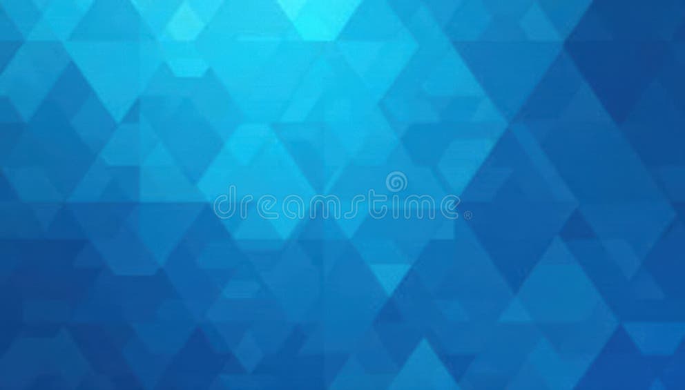 Abstract Blue Triangle Geometric Pattern Repeating Shapes Create a ...