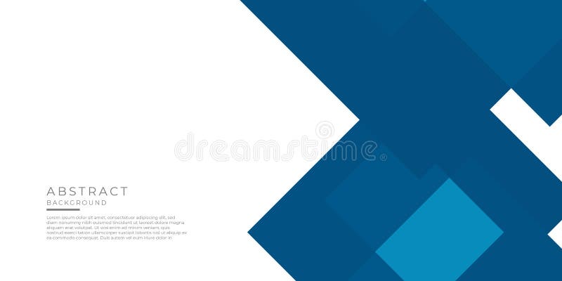 Abstract Blue Triangle Square Shape with Futuristic Concept Background ...