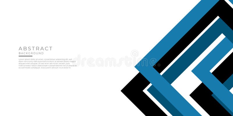 Abstract Blue Triangle Square Shape with Futuristic Concept Background ...