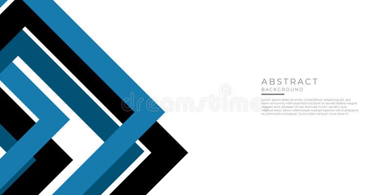 Abstract Blue Triangle Square Shape with Futuristic Concept Background ...