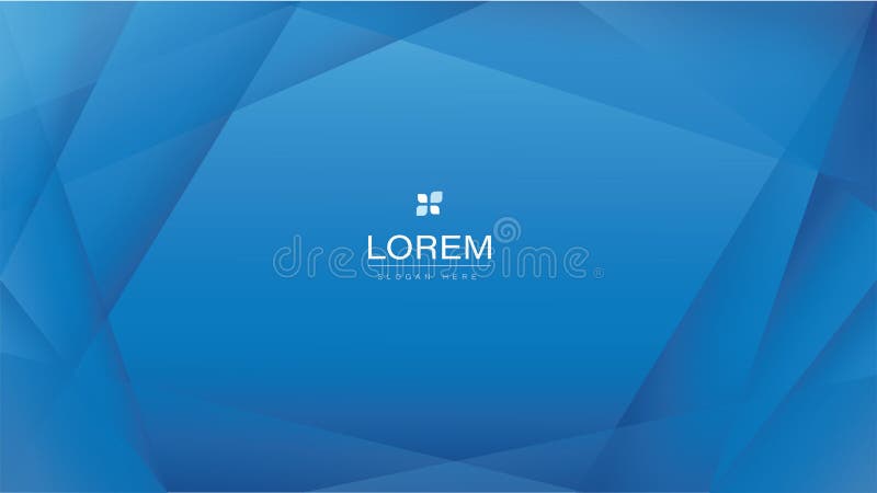 Abstract Blue Triangle Wallpaper Vector Illustration Stock Vector ...