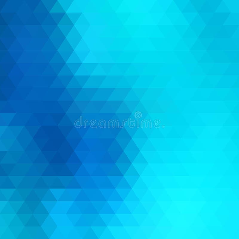Abstract Blue Triangular Background. Design Decoration Element. Eps 10 ...