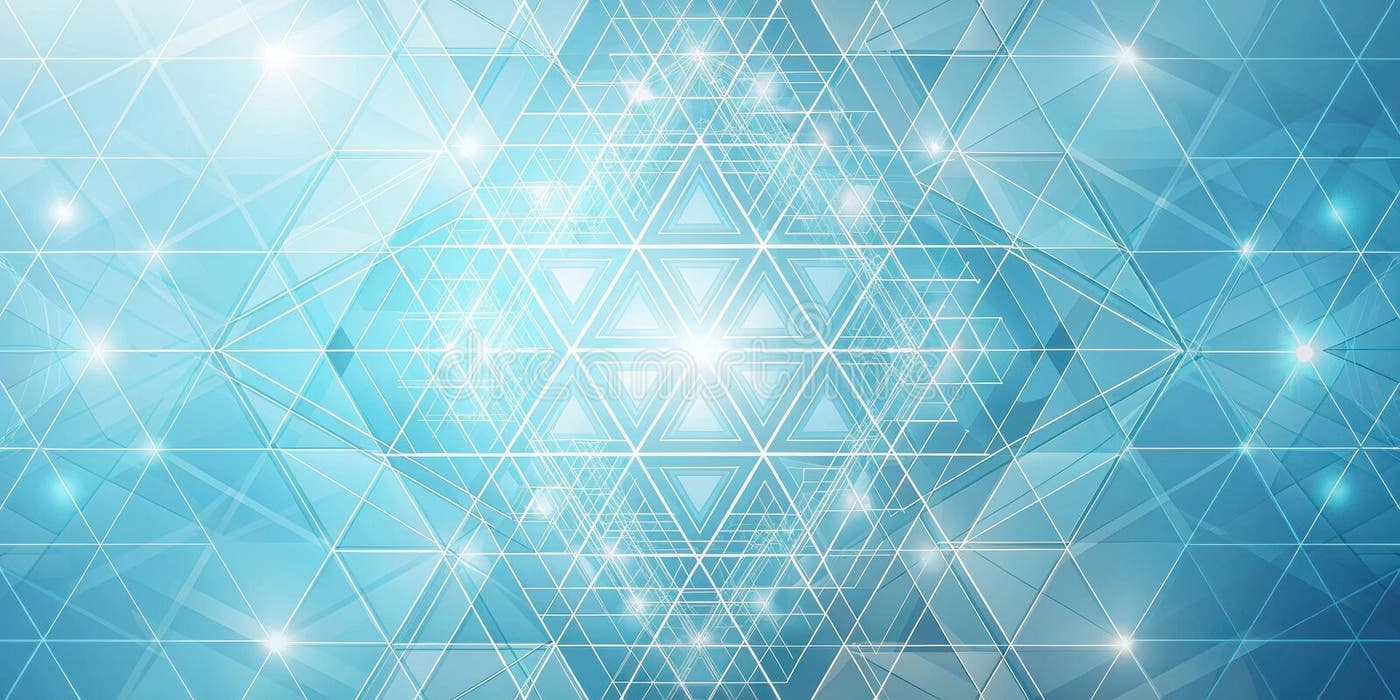 Blue Triangular Network Stock Illustrations – 19,135 Blue Triangular ...