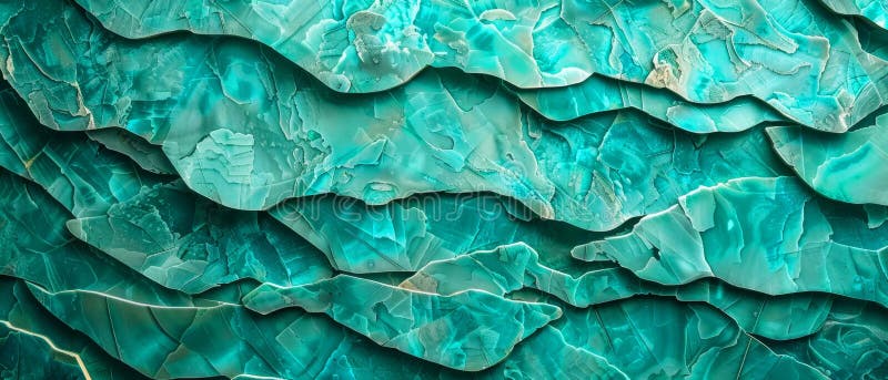 Abstract Turquoise Marble Marbled Stone Texture Background, Overlapping ...