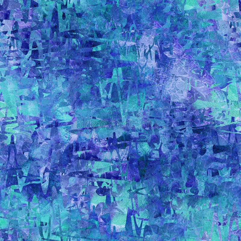 Abstract Blue-turquoise Texture Stock Illustration - Illustration of ...