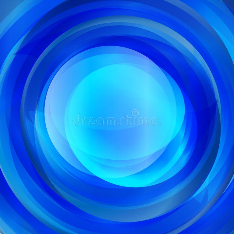 Abstract Blue Twirl Text Presentation Template Stock Vector ...