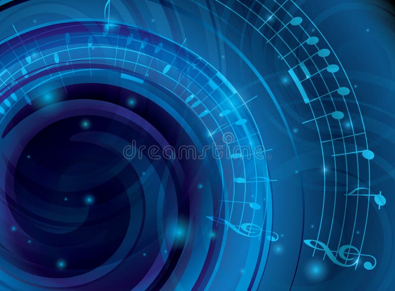 44+ Abstract vector musical blue background Free Stock Photos ...