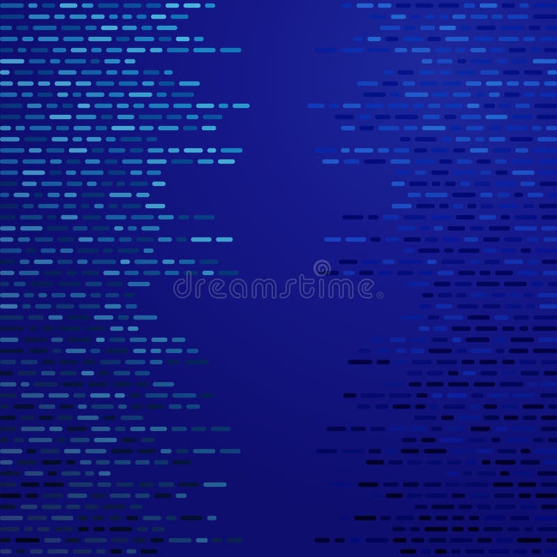 Abstract Blue Vector Background with Random Sizes Parallel Lines Stock ...