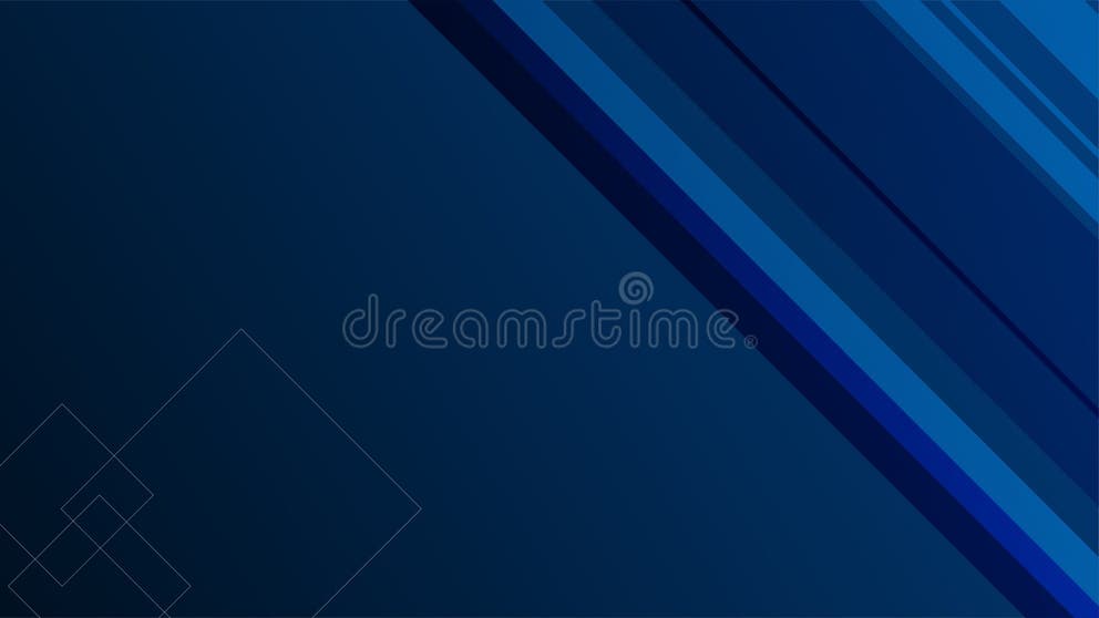 Abstract Blue Vector Background with Stripes. Modern Background Concept ...