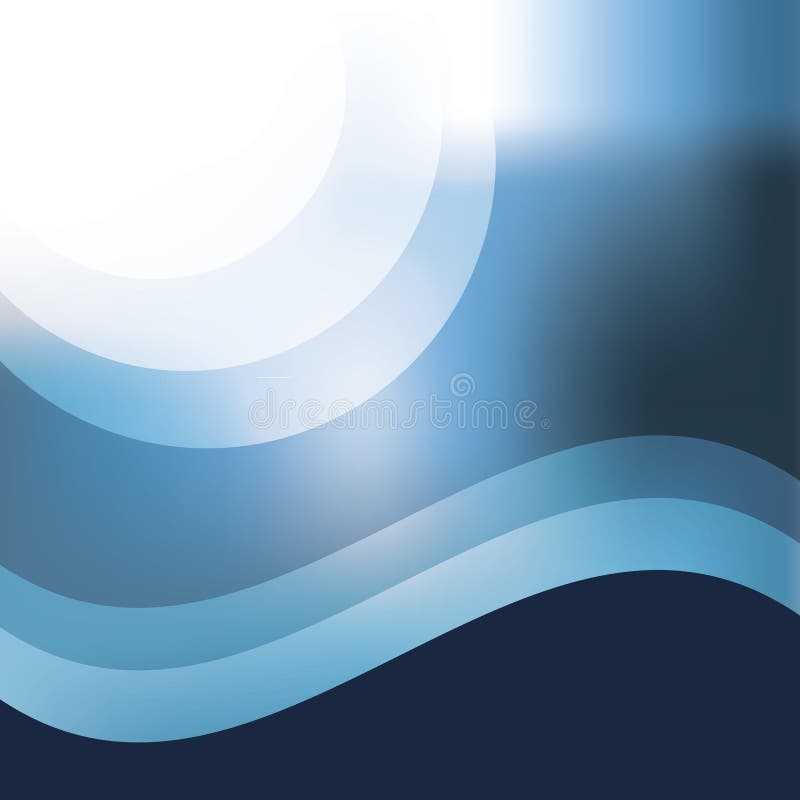 Abstract Blue Vector Background Stock Vector - Illustration of copy ...