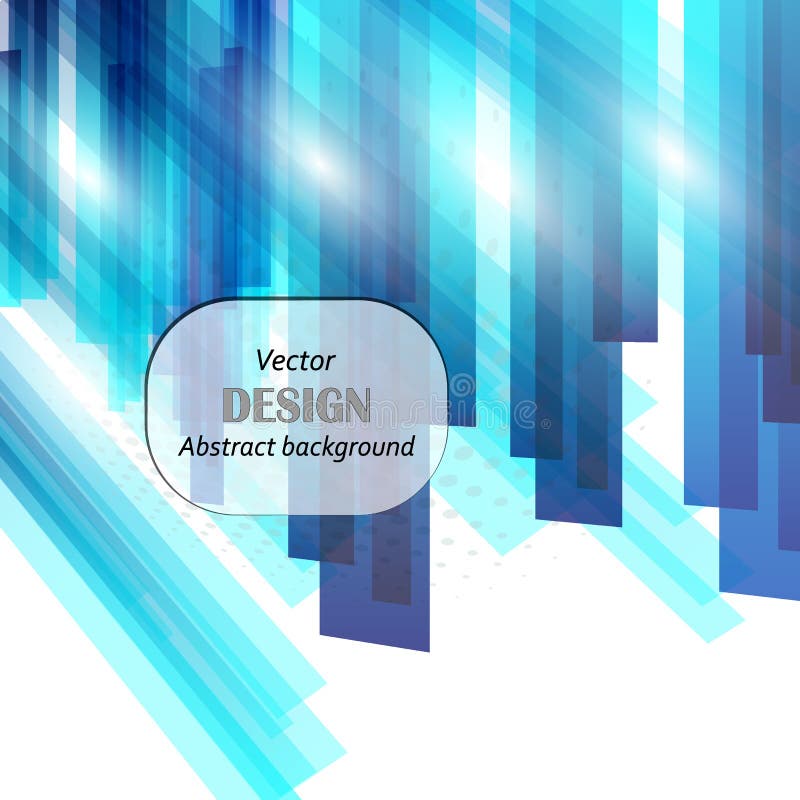 Abstract Blue Vector Background for Use in Design Stock Vector ...