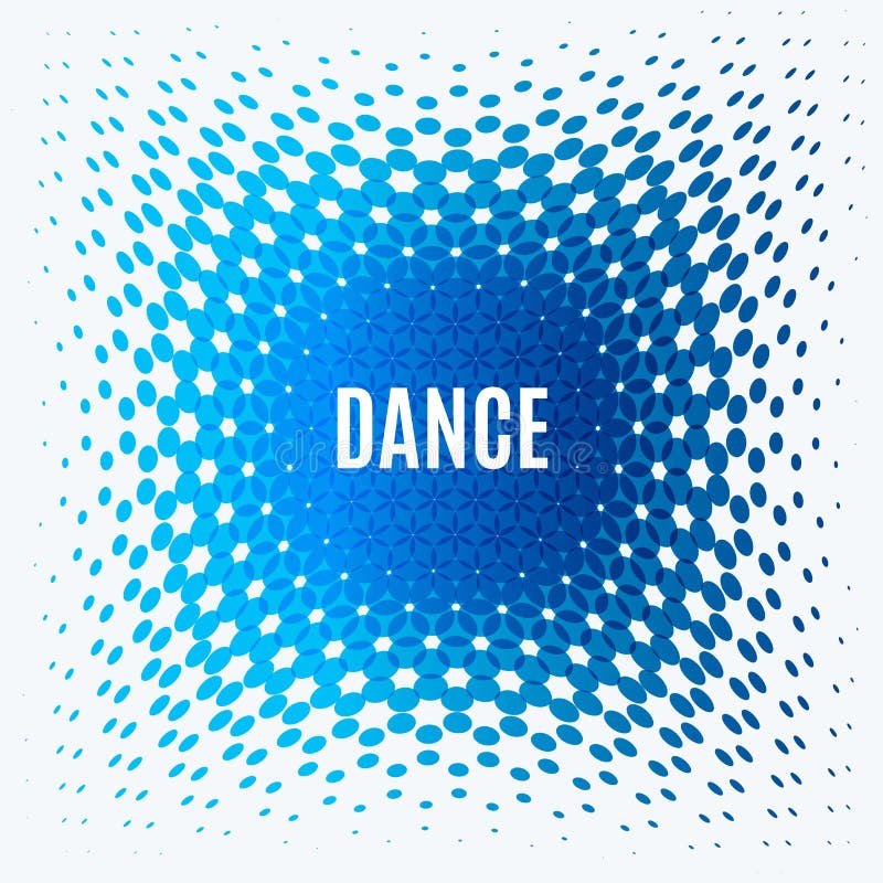 Abstract Blue Vector Design Round Elements for Graphic Template Stock ...