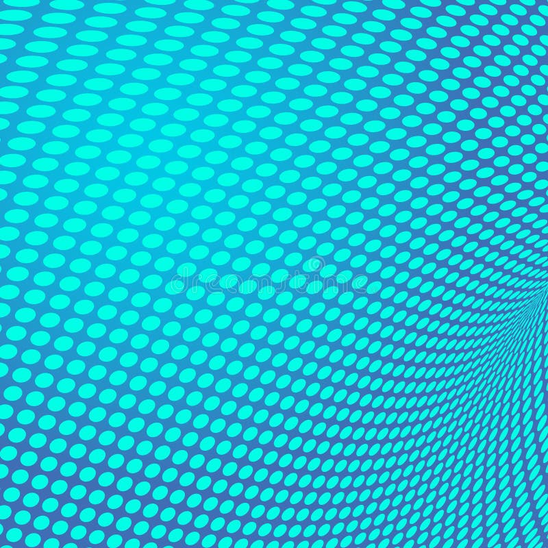 Abstract Blue Vector Dots Background. Stock Vector - Illustration of ...