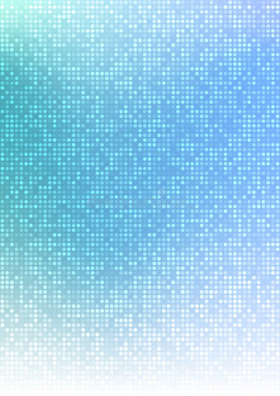 Abstract Blue Vector Technology Circle Pixel Digital Gradient ...