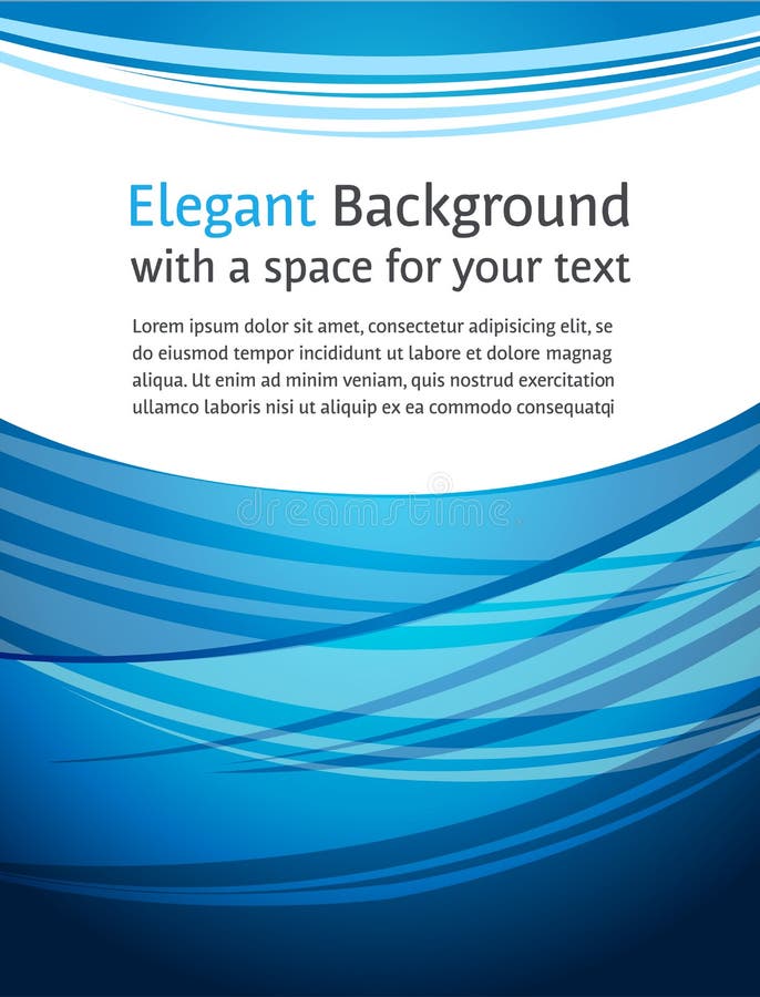 Abstract Blue Vertical Background Stock Vector - Illustration of design ...