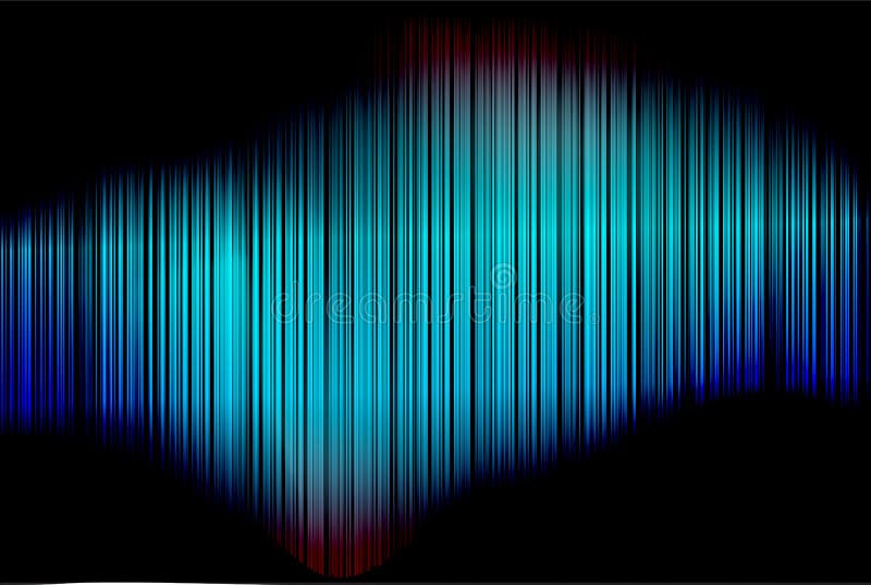 Blue Vertical Striped Pattern. Vector Stock Vector - Illustration of ...