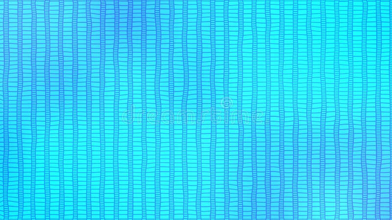 Abstract Blue Video Background with Animated Waving Lines Pattern Loop ...