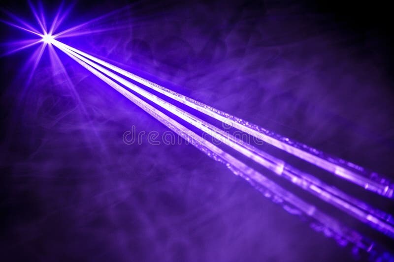 Abstract Blue and Violet Beams of Bright Laser Light Background High ...