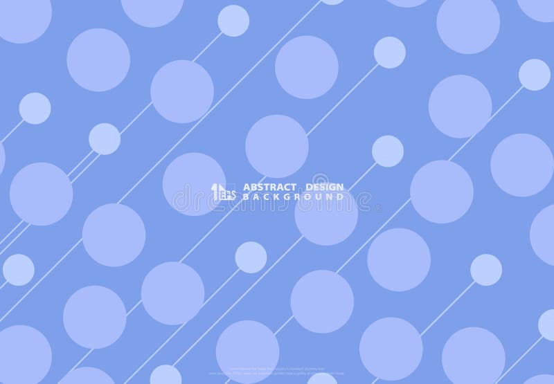 Abstract Blue and Violet Circle Dot Pattern with Lines Design Artwork ...