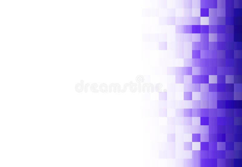 Abstract Blue Violet Light White Background with a Grid of Squares on ...