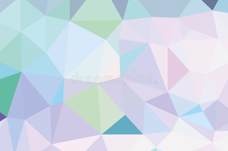 Abstract Blue Vivid Triangle Geometrical Background, Vector ...
