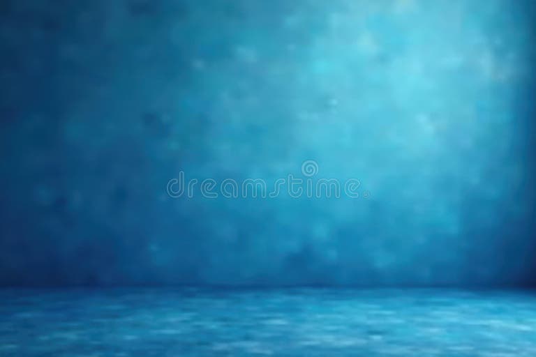 Abstract Blue Wall, Soft Focus Blurred Studio Background , Wash, Blue ...