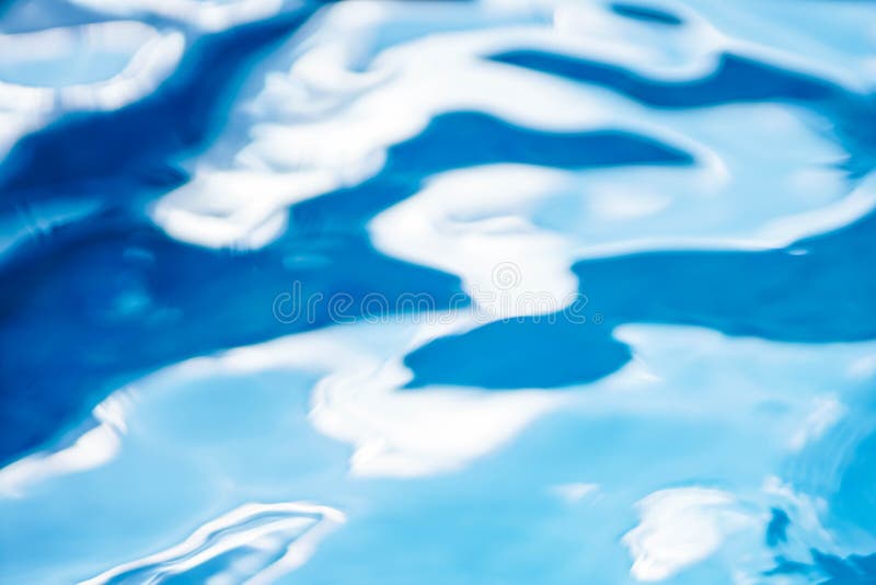 Abstract Blue Water Background Stock Image - Image of beauty, clouds ...