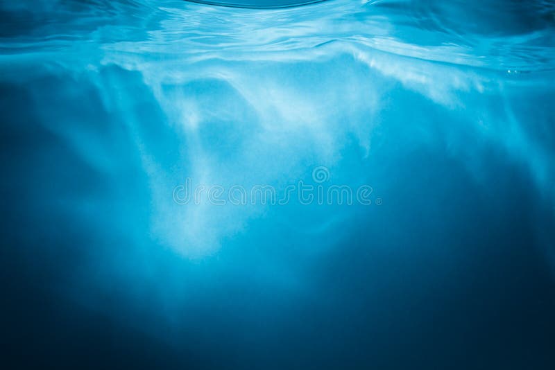 Abstract Blue Water Background with Sunbeams Stock Photo - Image of ...