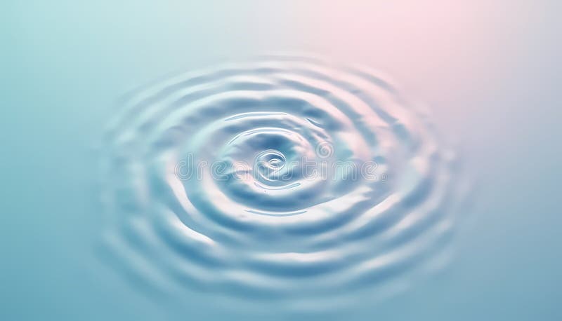 Abstract Blue Water Ripple Background with Soft Pastel Gradient Stock ...