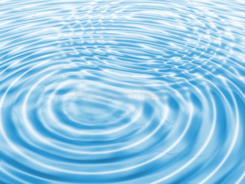 Abstract Blue Water Ripples Stock Illustration - Illustration of ...