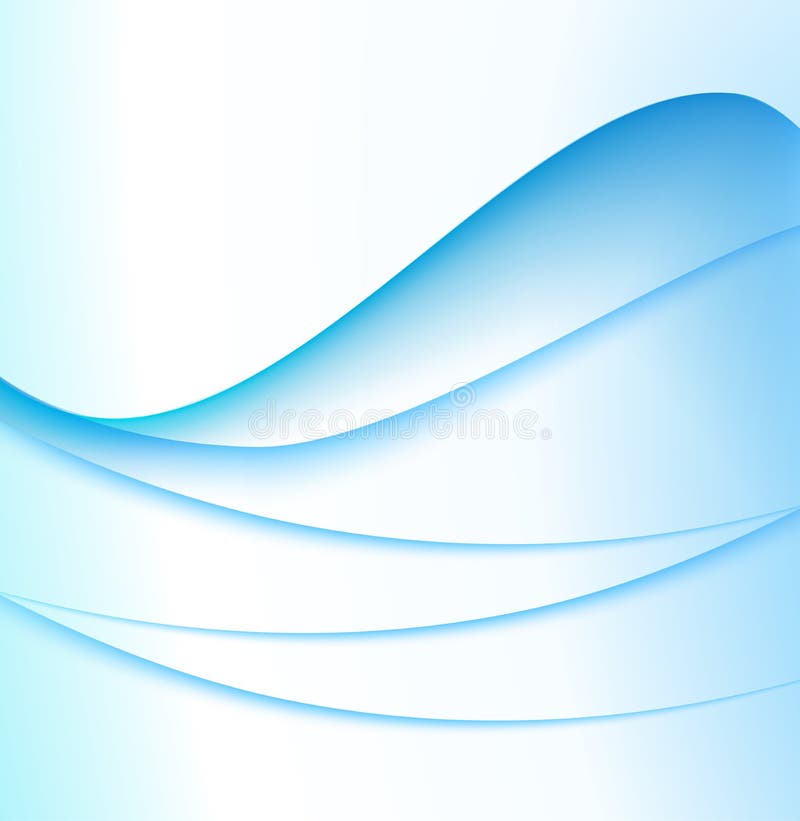 Abstract Blue Water Waves Background Stock Vector - Illustration of ...