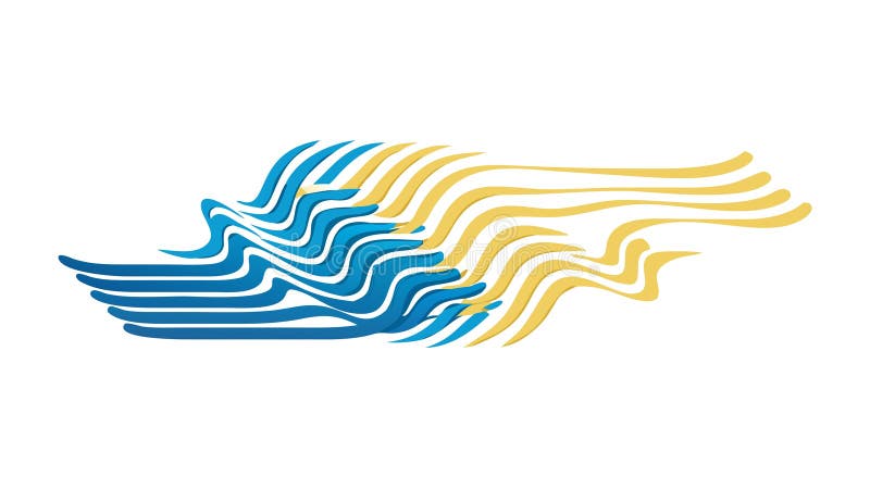 Abstract Blue Water Waves Pattern Vector Illustration, Vector Design ...