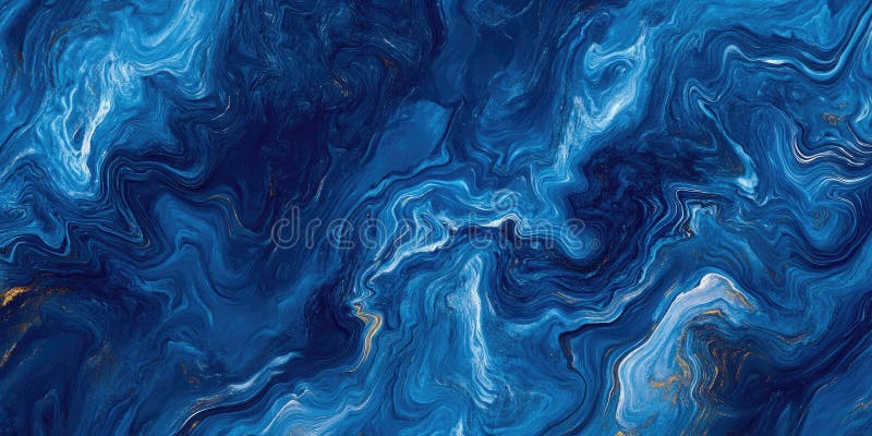 Abstract Blue Watercolor Background Stock Illustration - Illustration ...