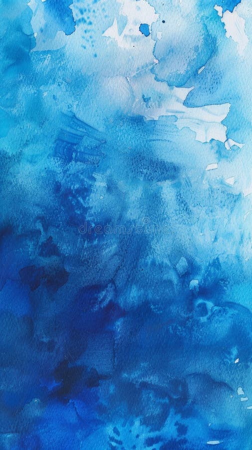 Abstract Blue Watercolor Background Stock Image - Image of vibrant ...