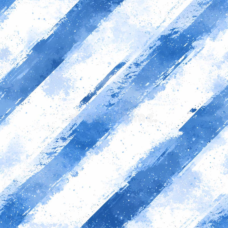 Abstract Blue Watercolor Diagonal Stripes Background Texture AI ...