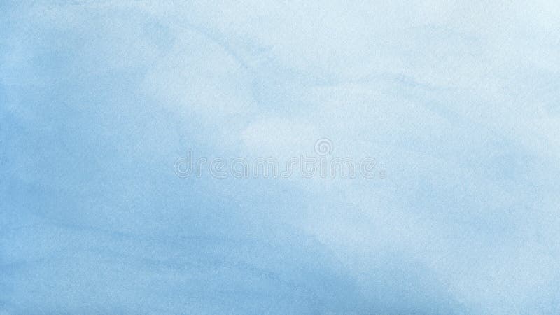 Abstract Blue Watercolor Gradient Paint on Texture Paper Background ...