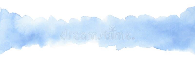 Abstract Blue Watercolor Gradient Paint on Texture Paper Background ...