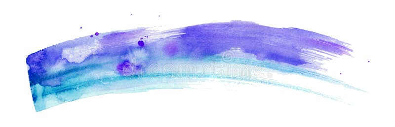 Abstract Blue Watercolor High Resolution Stock Illustration ...