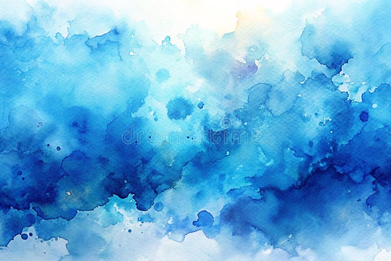Abstract Blue Watercolor High-Resolution Blue Background Stock ...