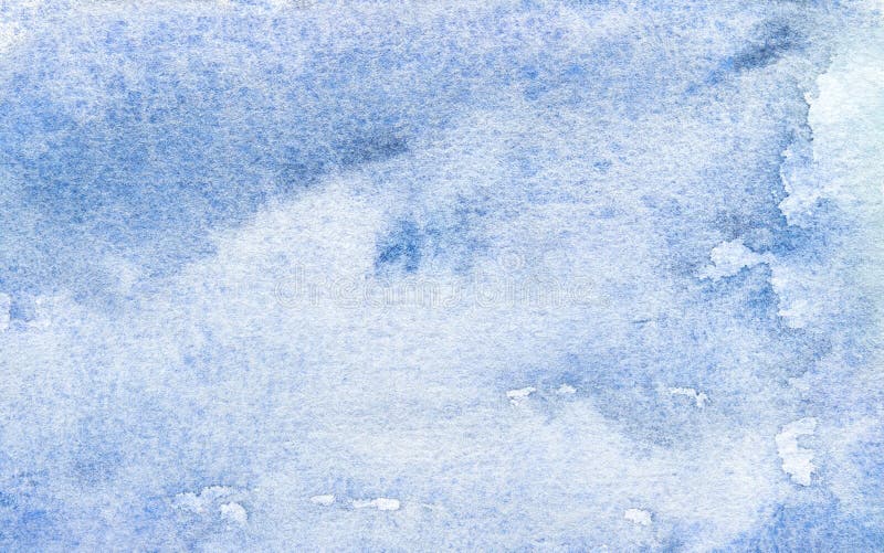 Abstract Blue Watercolor Texture Background with Soft Gradient and ...