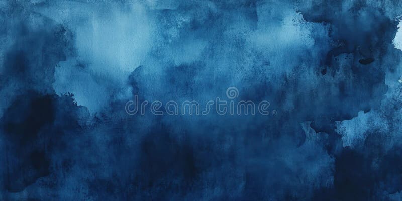 Abstract Blue Watercolor Texture with Bold Brushstrokes Stock ...