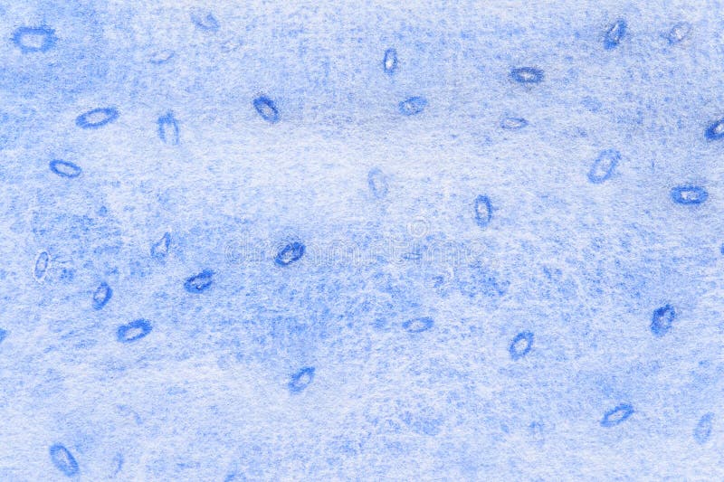 Abstract Blue Watercolor Texture with Oval Patterns and Soft Brush ...