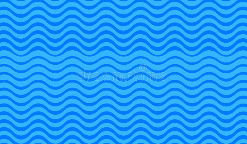 Colorful Navy Blue Geometric Seamless Repetitive Vector Curvy Waves ...