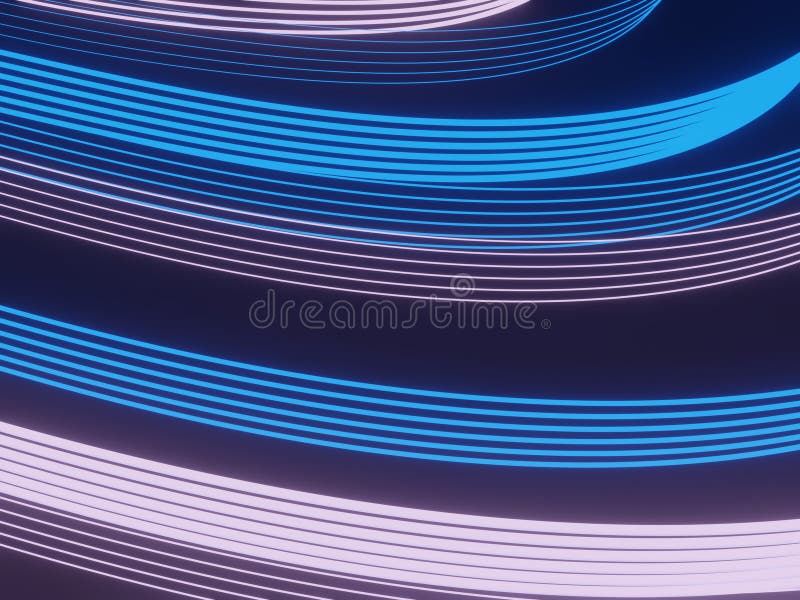 Abstract Blue Wave Background. 3d Rendering. 3d Illustration Stock ...