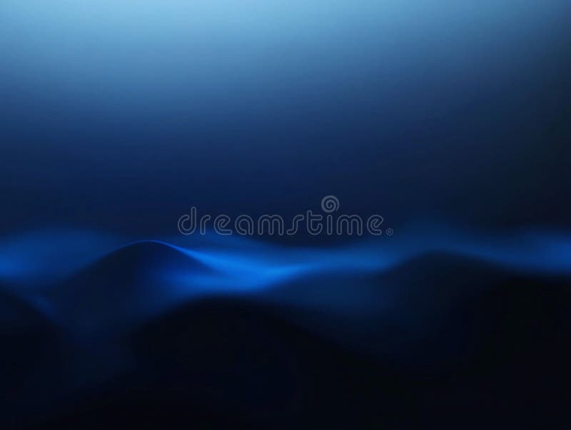 Abstract Blue Wave Background Dark Ocean Night Sky Deep Sea Smooth ...