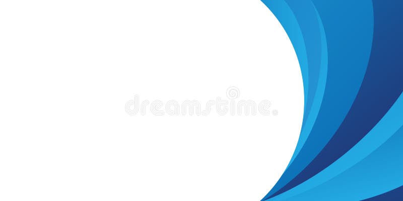 Abstract Blue Wave Background for Presentation Design Stock ...
