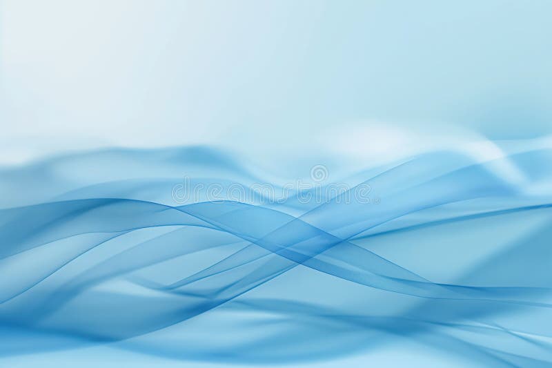 Abstract Blue Wave Design Background Creating Flowing Pattern Stock ...