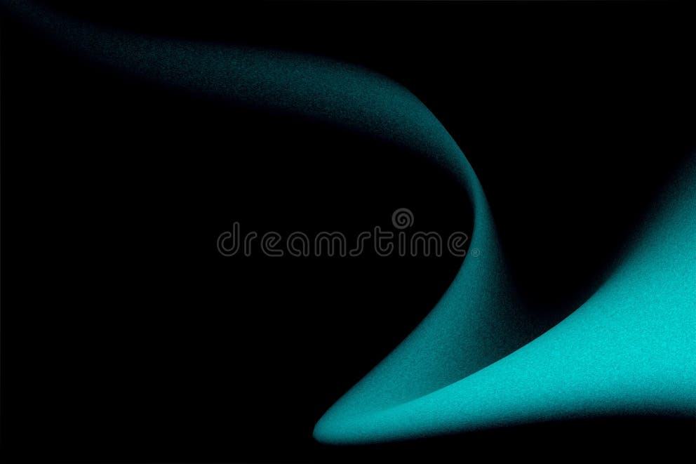 Abstract Blue Wave Flow Grunge Rough Texture Dark Background. Header ...